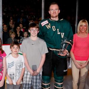 Tim Breslin Scholarship and Unsung Hero Awards - Chicago Wolves