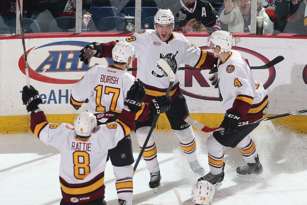 Wolves and Binnington blank Barons - Chicago Wolves