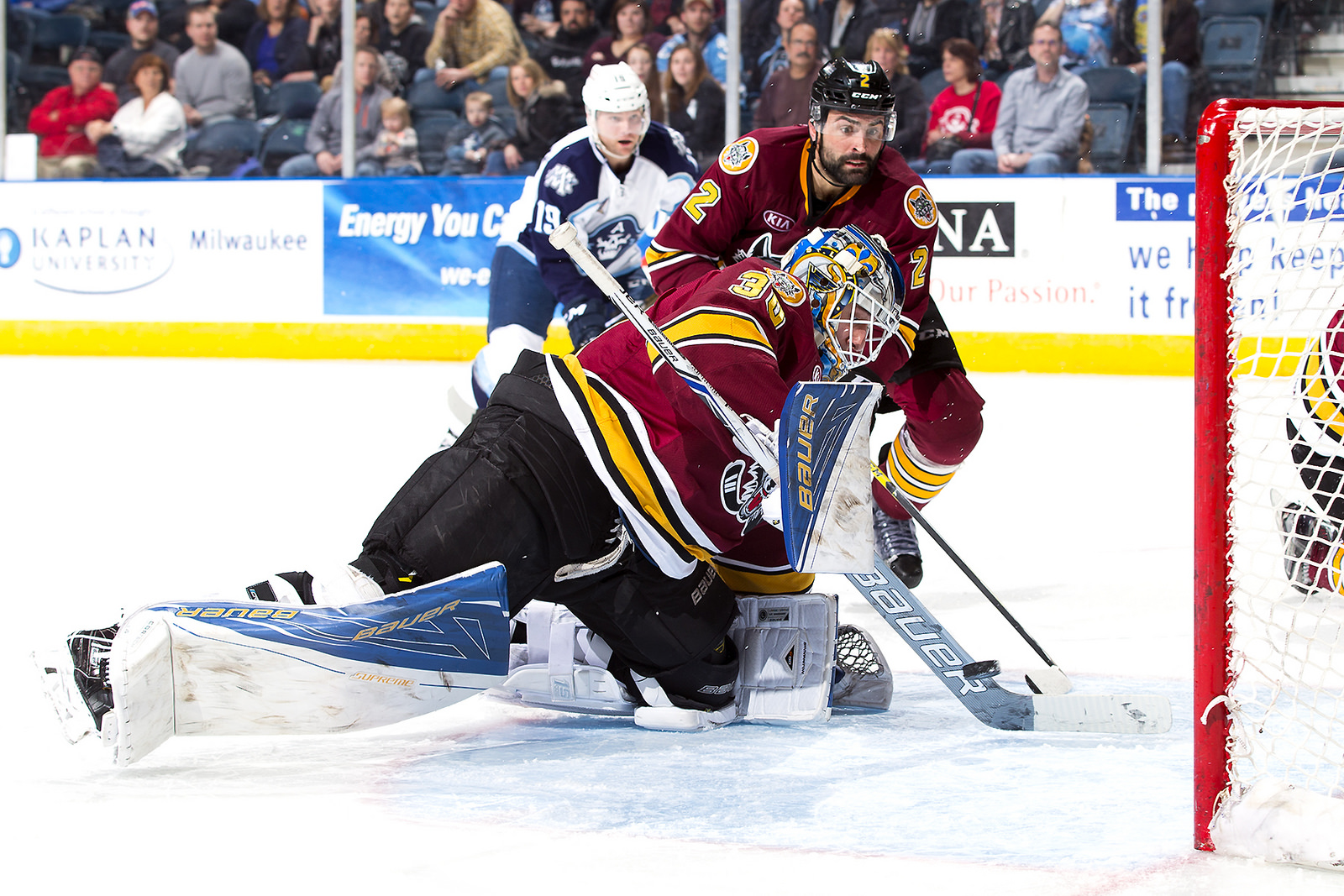 WOLVES EDGED BY ADMIRALS IN OVERTIME - Chicago Wolves