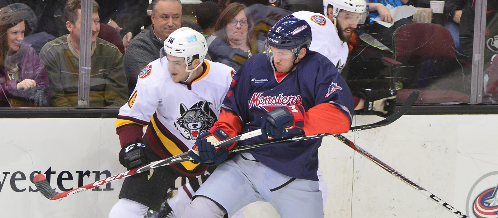 Wolves Can't Slide Past Monsters in Shootout - Chicago Wolves