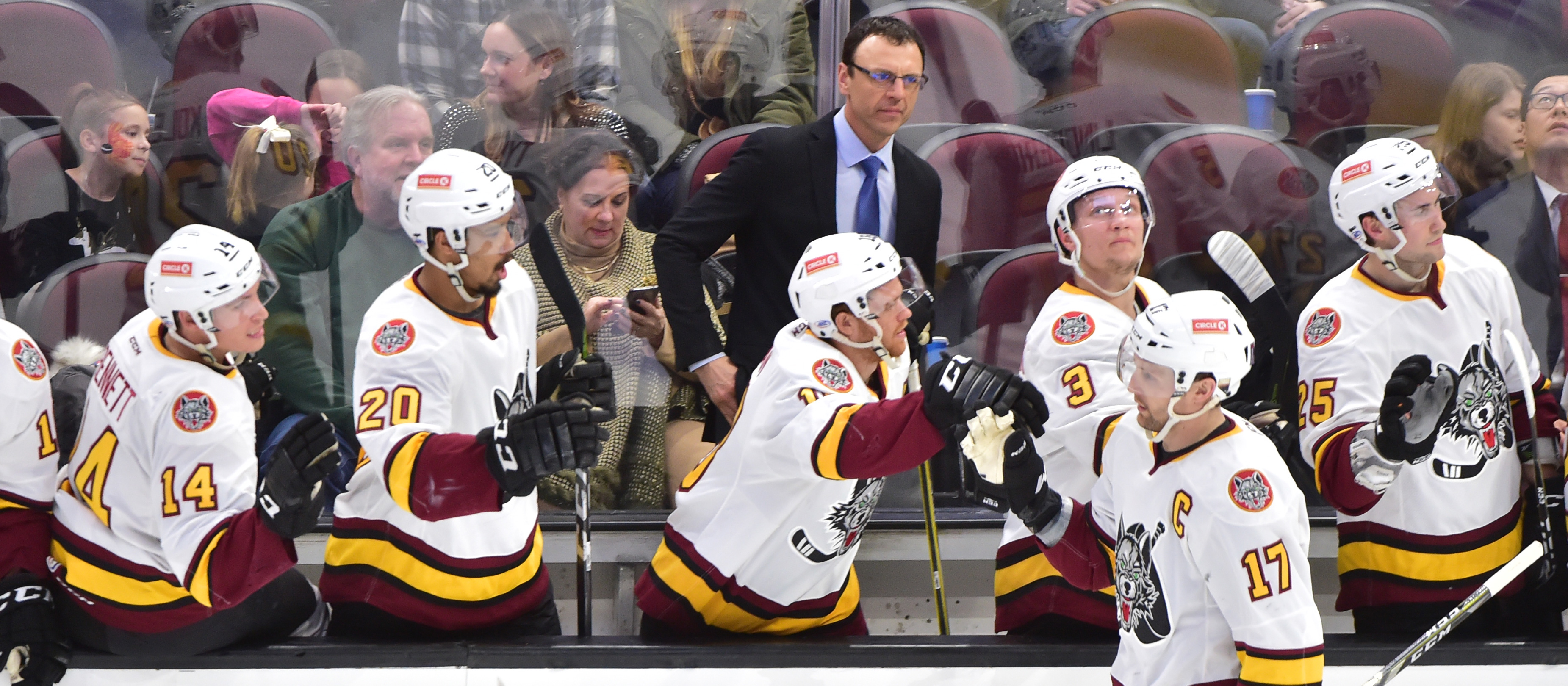 Thompson, Wolves Push Road Win Streak to Seven - Chicago Wolves