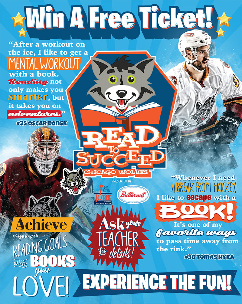 Read to Succeed for Schools | Educational Programs - Chicago Wolves