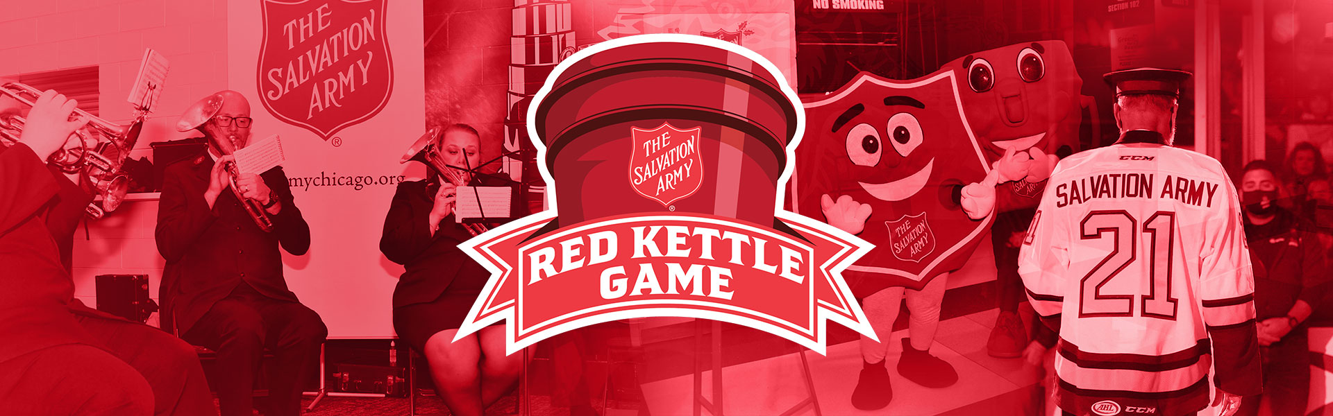 The Salvation Army Red Kettle Game - Chicago Wolves