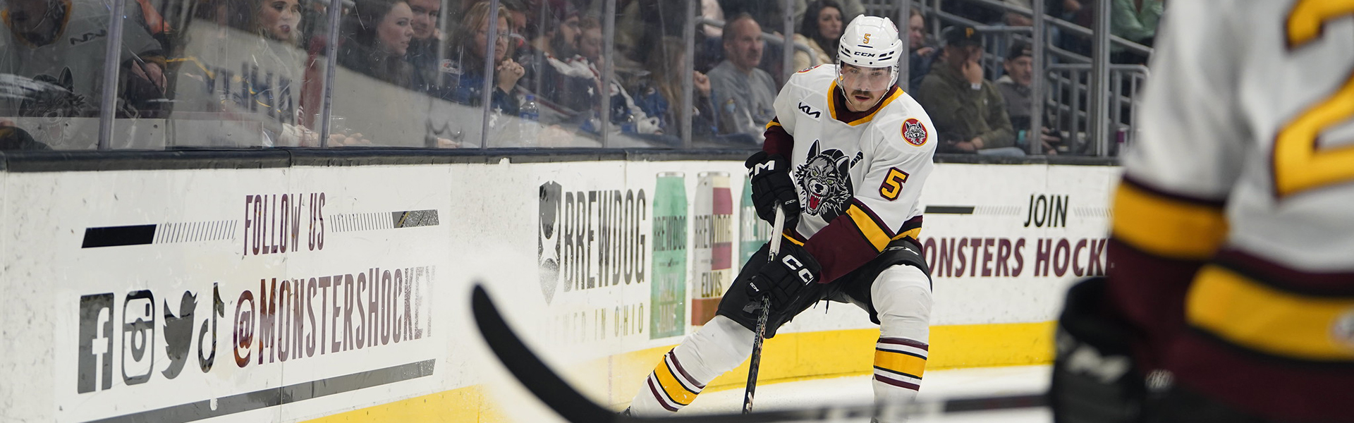Wolves Rally Past Monsters 3-2 - Chicago Wolves