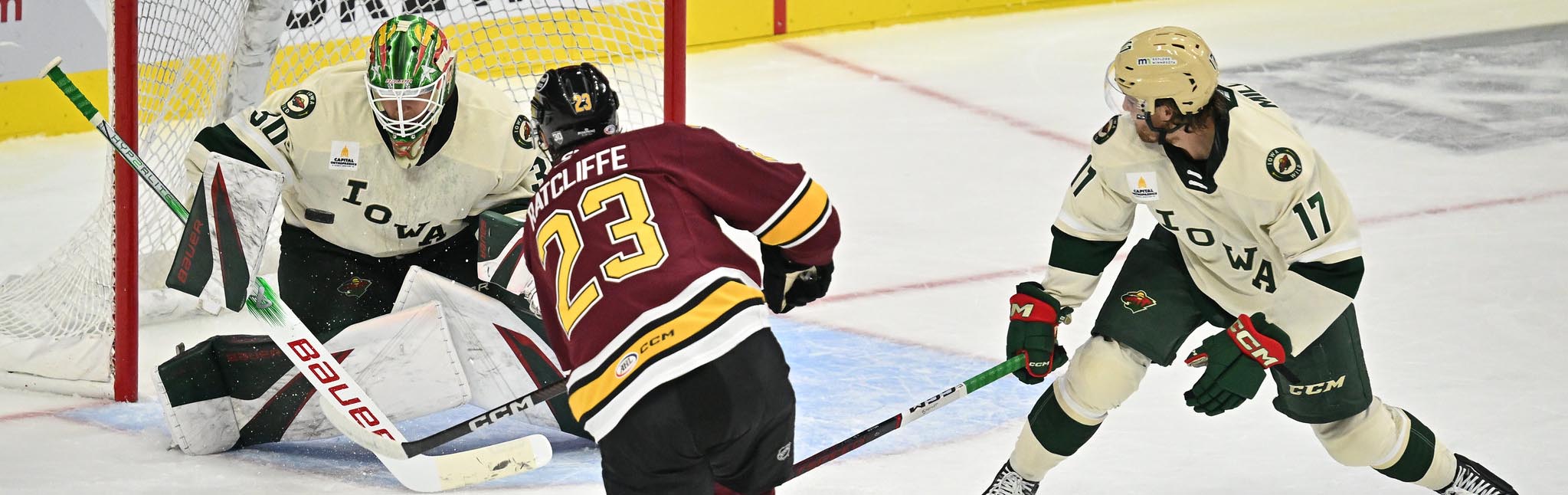 WOLVES BLANKED BY WILD 1-0 - Chicago Wolves