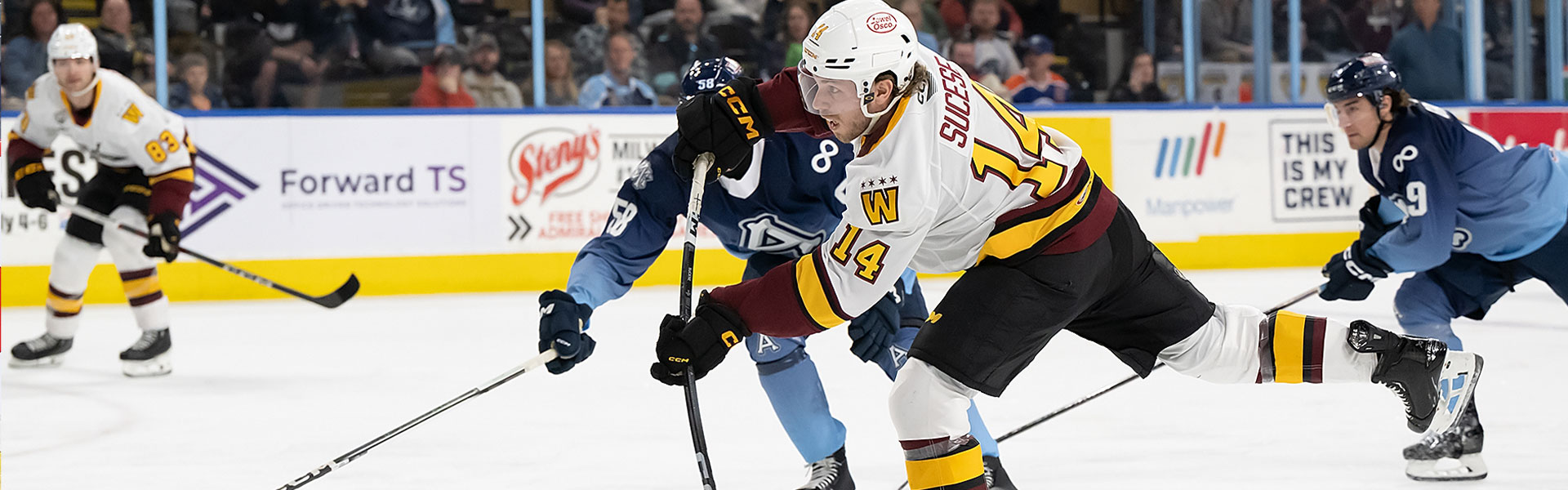 WOLVES EXTEND POINTS STREAK TO FOUR WITH 5-4 SHOOTOUT LOSS TO ADMIRALS ...