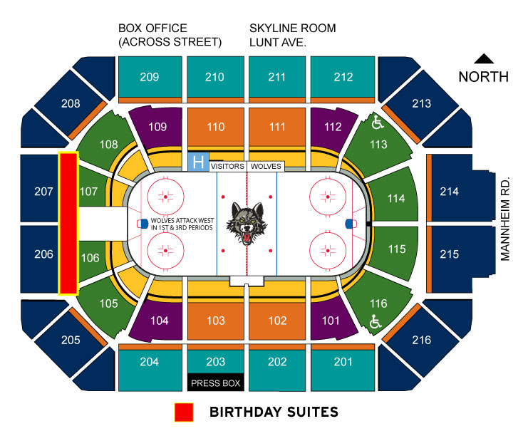 Chicago Wolves Group Tickets For Birthday Parties