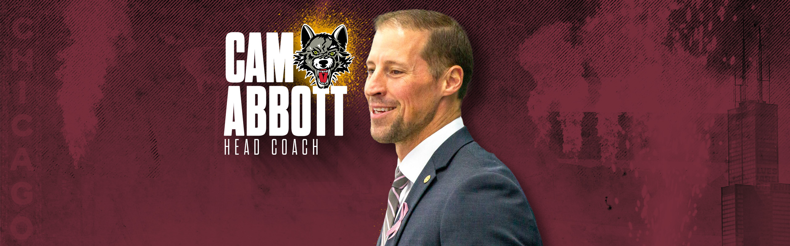 CAM ABBOTT NAMED HEAD COACH OF WOLVES - Chicago Wolves