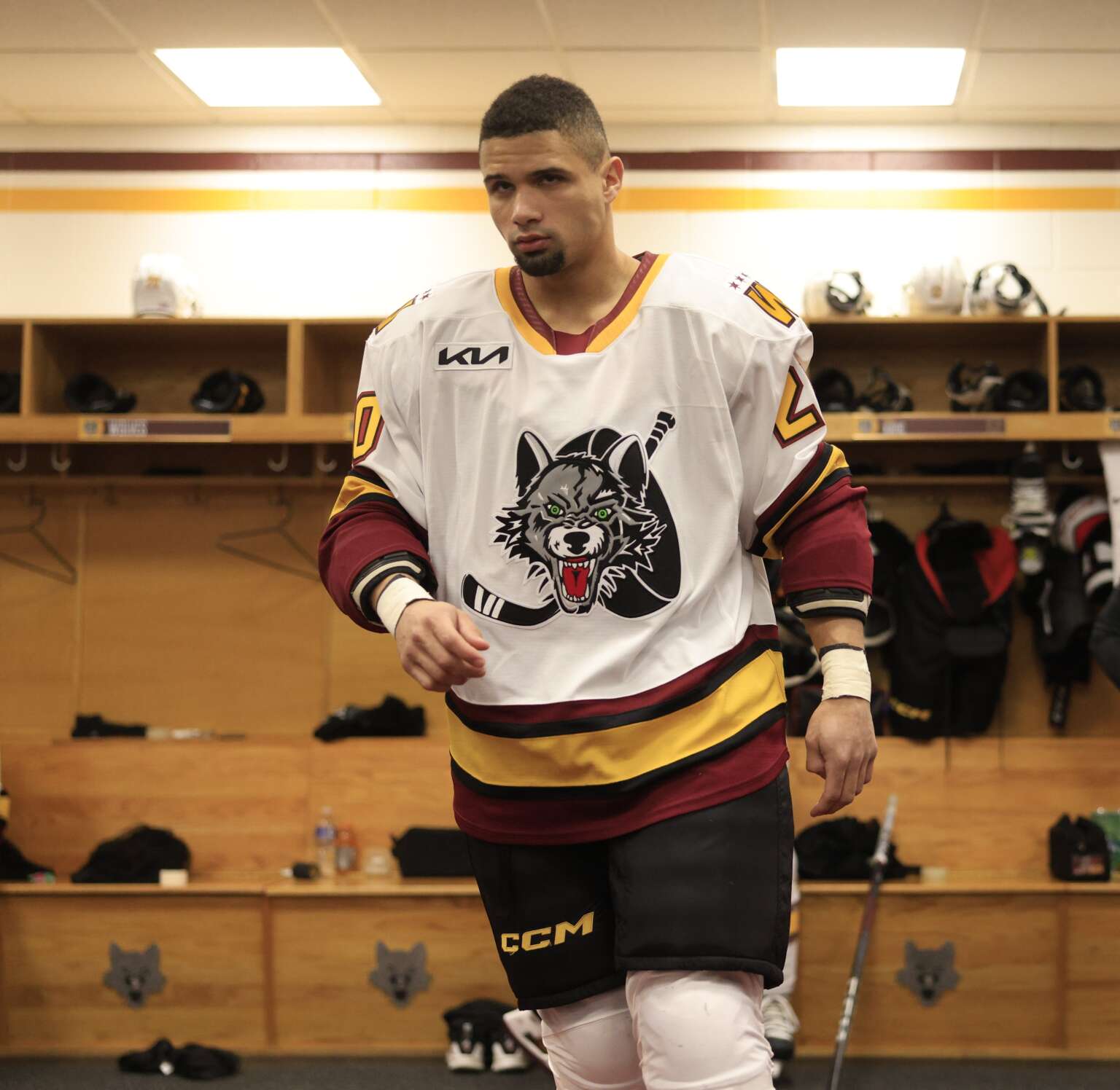 'It means the world to me' - Chicago Wolves