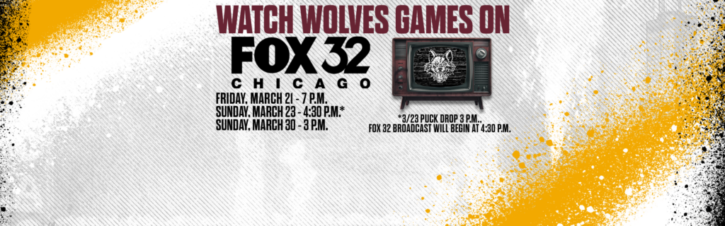 BROADCAST UPDATE: WOLVES SHIFT GAMES TO FOX 32 CHICAGO (WFLD-TV ...