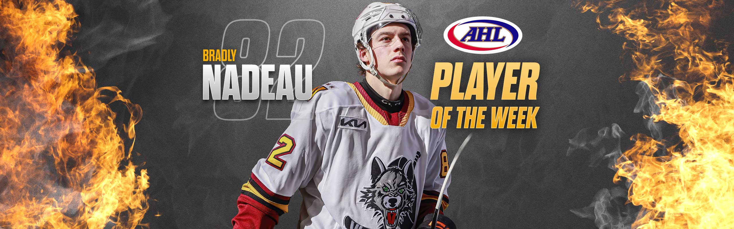 NADEAU EARNS ANOTHER WEEKLY HONOR - Chicago Wolves