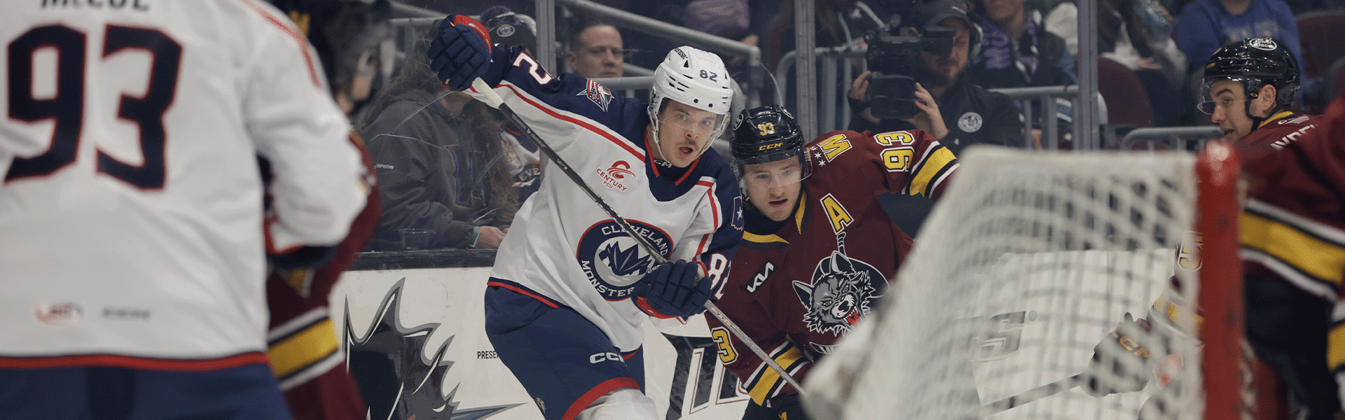 WOLVES RALLY TO STUN MONSTERS 6-5 IN OT - Chicago Wolves