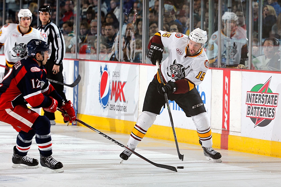 Wolves foiled in overtime by Grand Rapids - Chicago Wolves